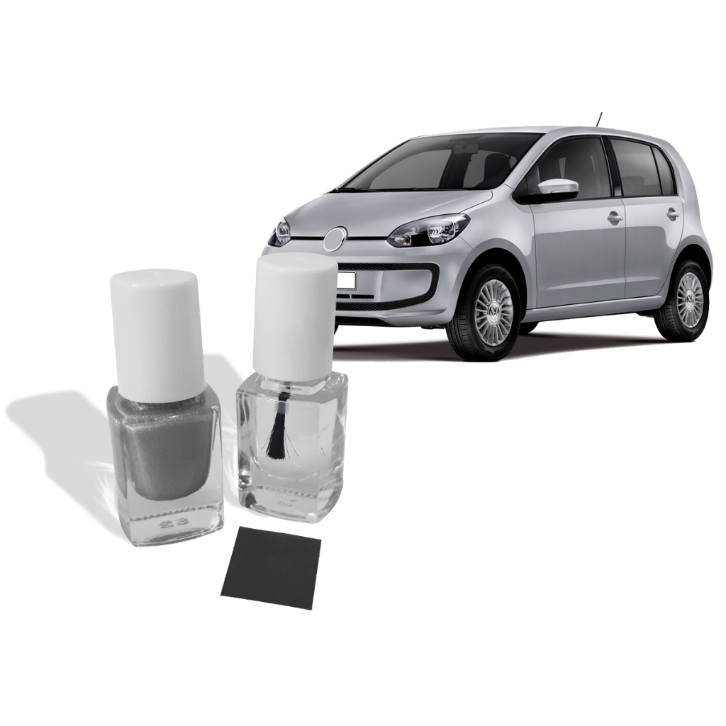 Tinta Tira Risco Automotiva Vw Up Prata Sirius | Shopee Brasil