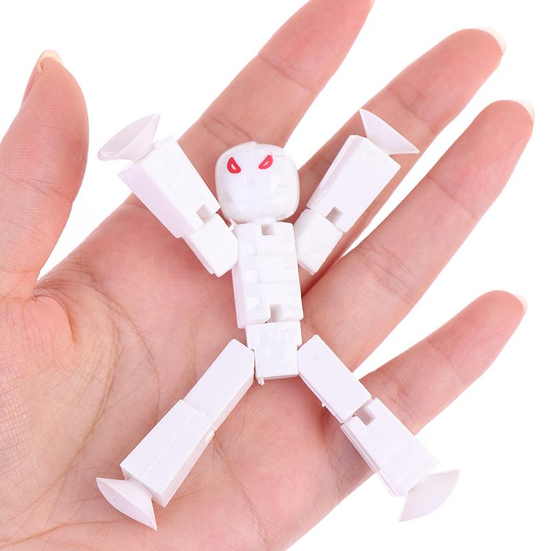 Mini Boneco Stikbot Articulado Robô com Ventosa | Shopee Brasil