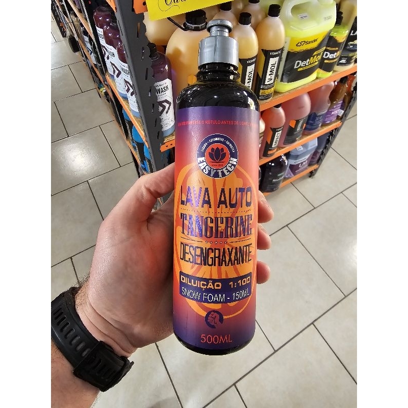 EASYTECH SHAMPOO DESENGRAXANTE TANGERINE SUPER CONCENTRADO 1:100 (500ML ...