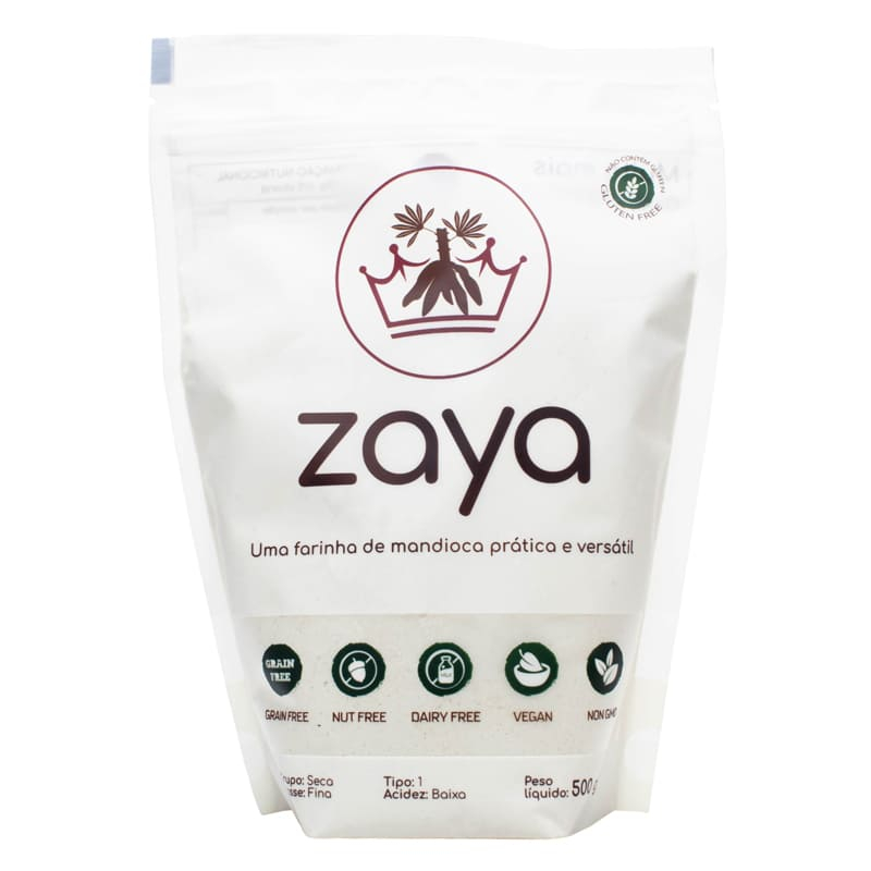 Farinha De Mandioca Tipo 1 500G - Zaya | Shopee Brasil