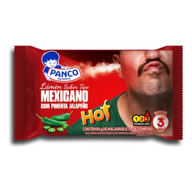 kit 2 Macarrão Instantâneo Lámen Hot sabor Mexicano pacote 85g - Panco ...