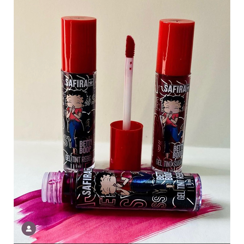 Gel Tint Betty Boop by SAFIRA COSMETICOS | Shopee Brasil