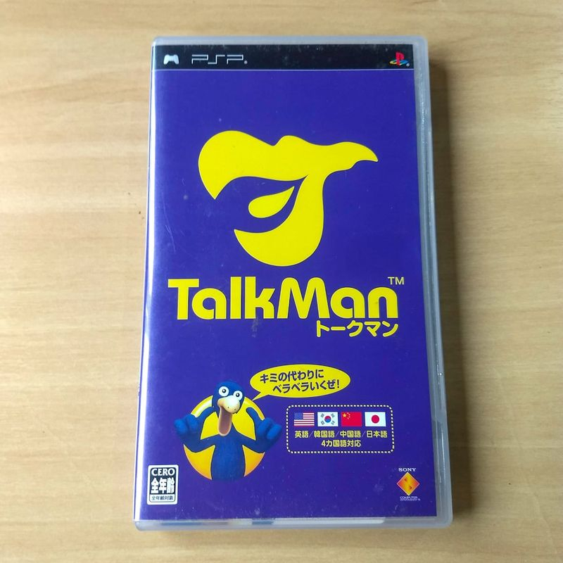 Talk Man - PSP - JP Original ( USADO ) | Shopee Brasil