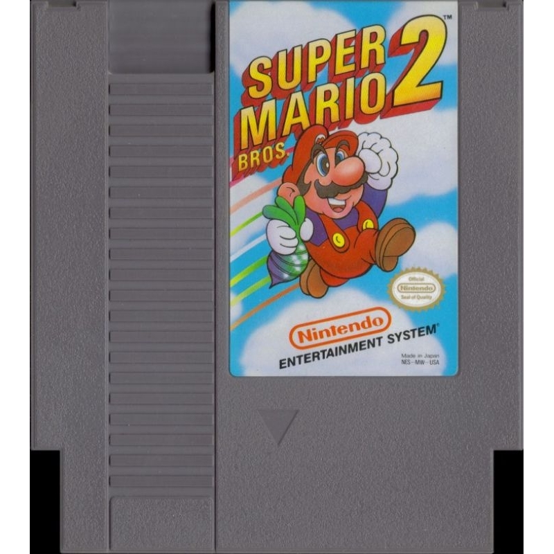 super Mario Bross 2 Nes 8 bits original reprogramado | Shopee Brasil