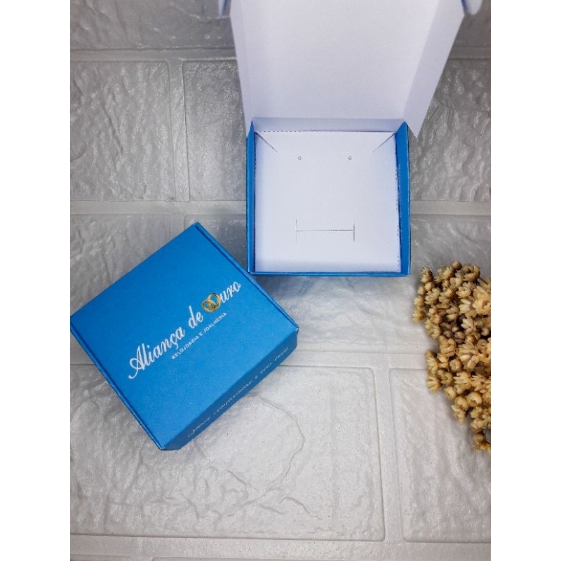 Caixinha Semijoia Personalizada (100 unidades) | Shopee Brasil