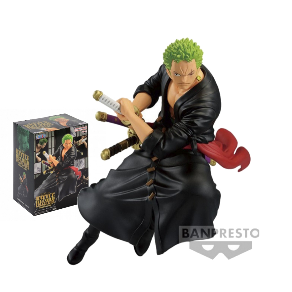 Figure One Piece - Roronoa Zoro - Battle Record Collection | Shopee Brasil