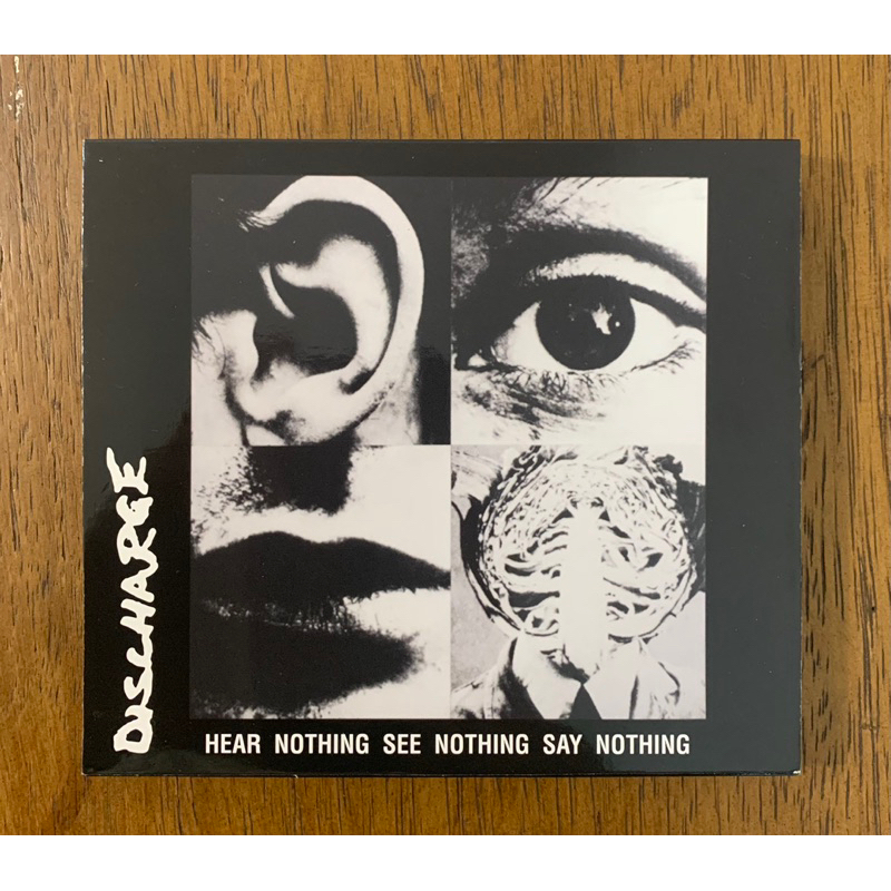 cd DISCHARGE - HEAR NOTHING SEE NOTHING SAY NOTHING (SLIPCASE) | Shopee ...