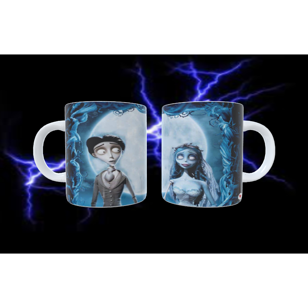 CANECA NOIVA CADÁVER-CORPSE BRIDE | Shopee Brasil