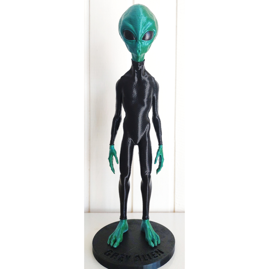 Boneco Decorativo Et Alien Alienígena Extraterrestre Greys, Super Realistico Baseado em Relatos ...
