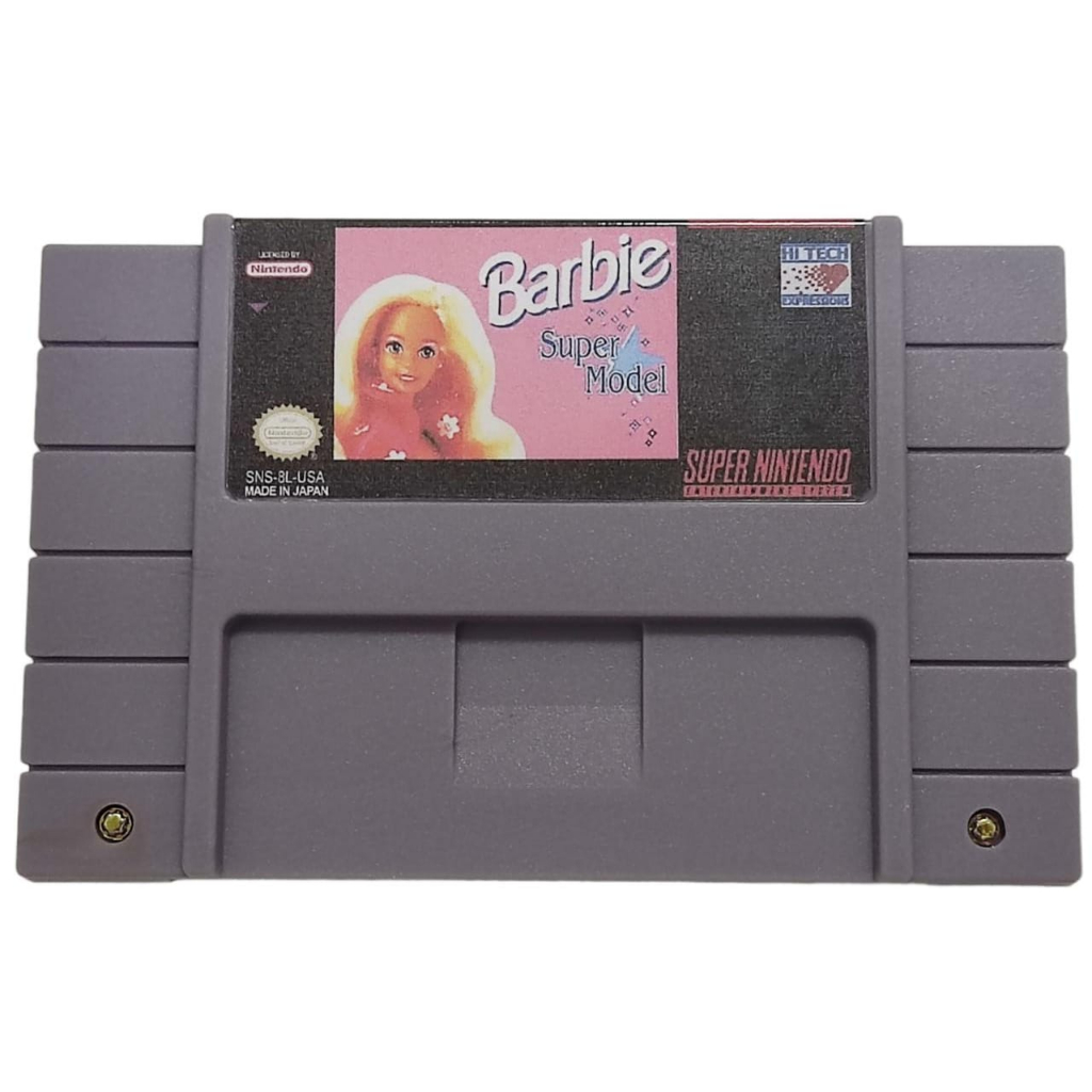 Barbie Super Modelo para Super Nintendo Snes | Shopee Brasil