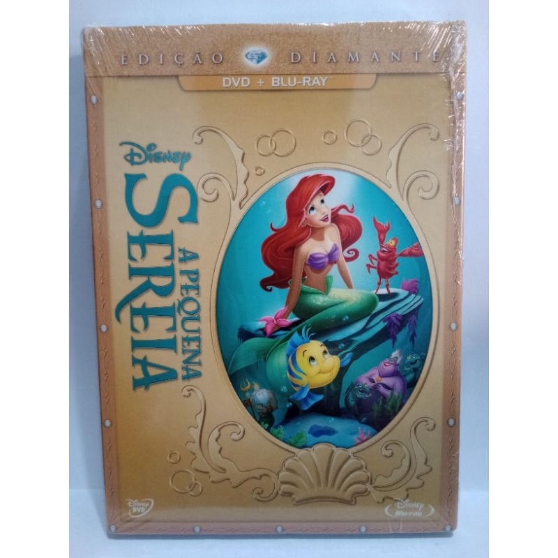 Dvd + Blu-ray: A Pequena Sereia - Original e Lacrado | Shopee Brasil