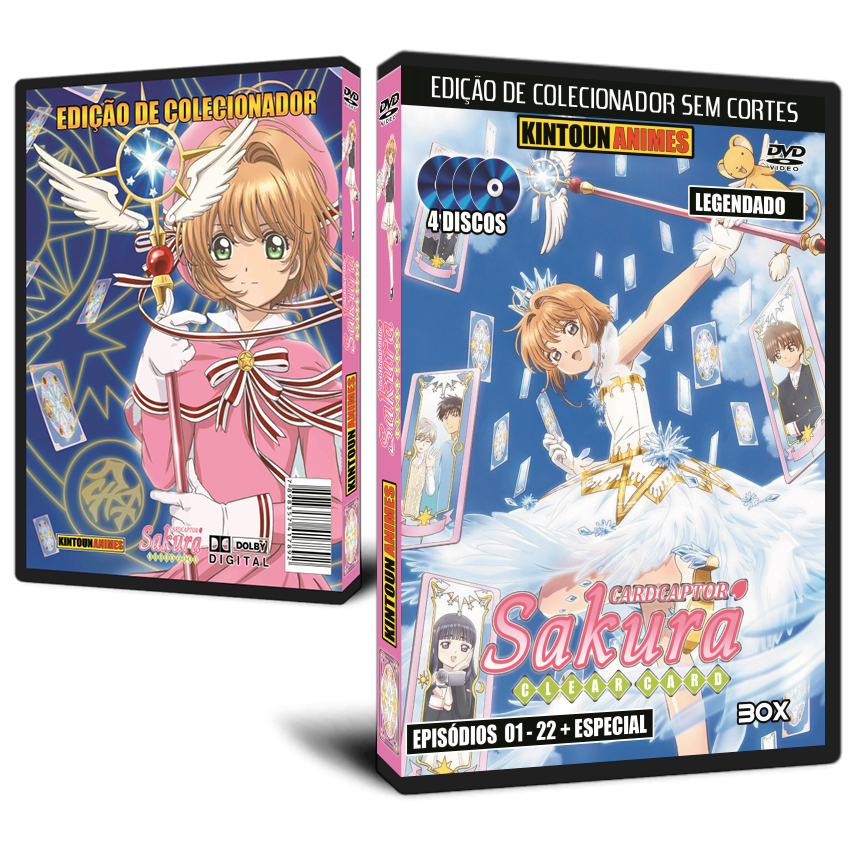 Sakura Card Captors: Saga Clear Card Completa + Ova | Shopee Brasil