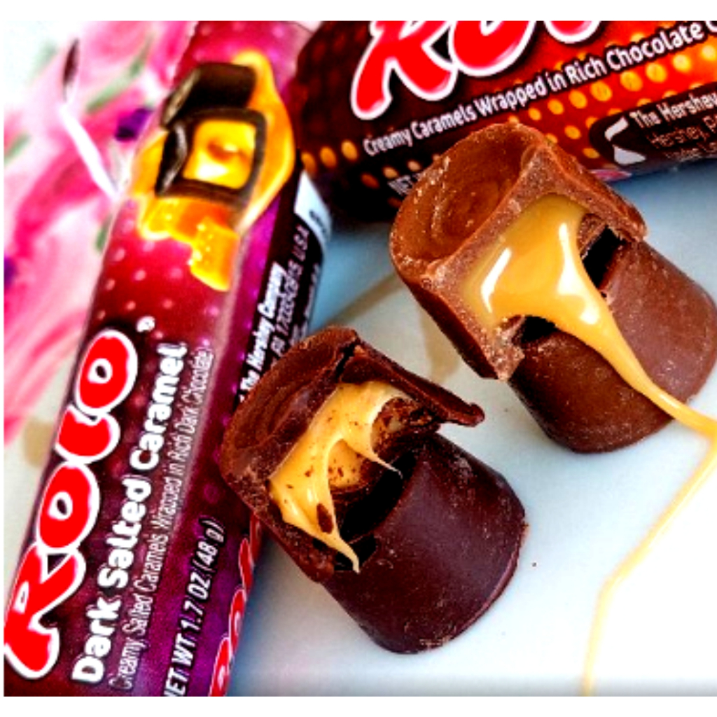 ROLO DARK SALTED CARAMEL 48GR IMPORTADO DOS EUA | Shopee Brasil