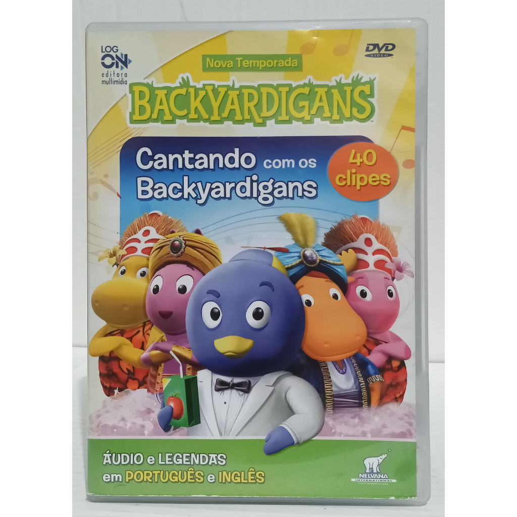 Dvd Backyardigans - Cantando Com Os Backyardigans - 40 Clipes ...