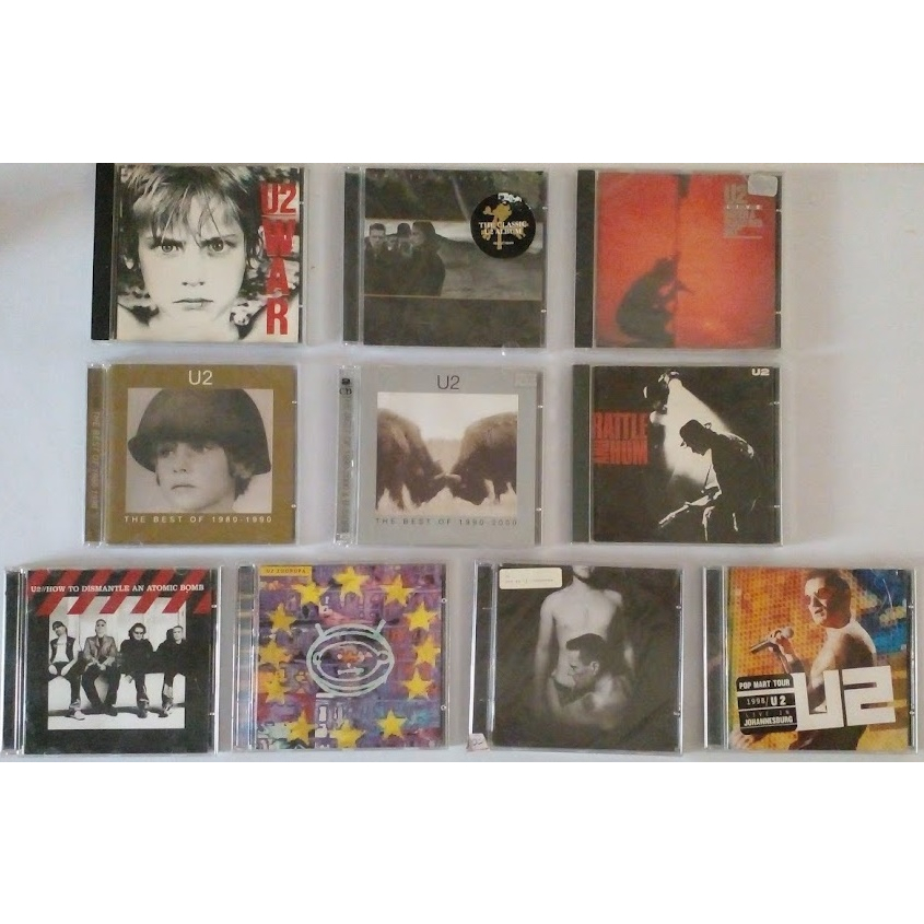 CD U2 Álbuns De Carreira e Coletâneas De Sucessos Original Gravadora Á ...