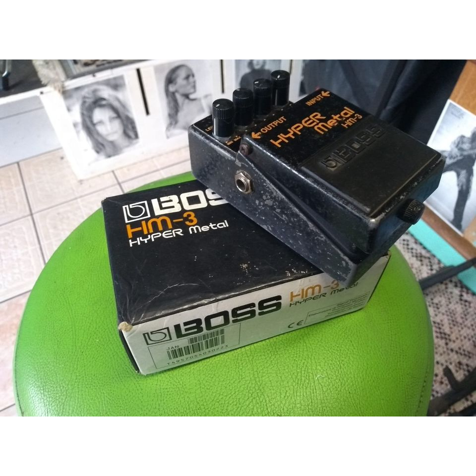 Pedal Boss HM-3 Hyper Metal | Shopee Brasil