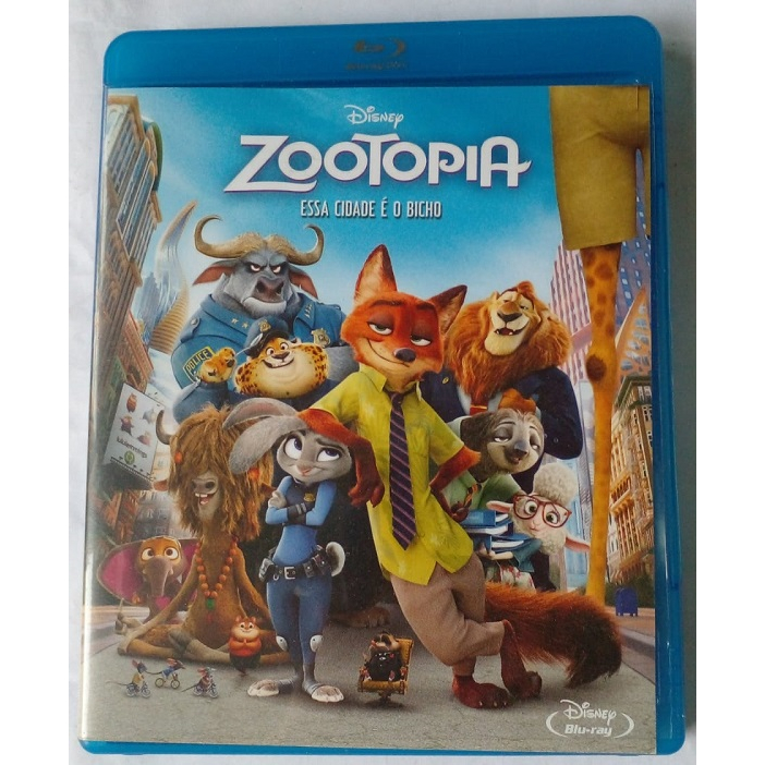 Blu Ray Original - Zootopia - Disney | Shopee Brasil