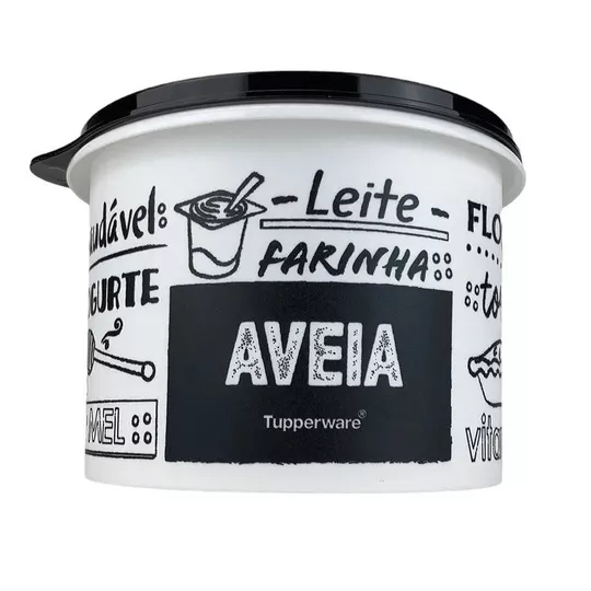 Tupper Caixa Aveia PB 1,1L Tupperware | Shopee Brasil