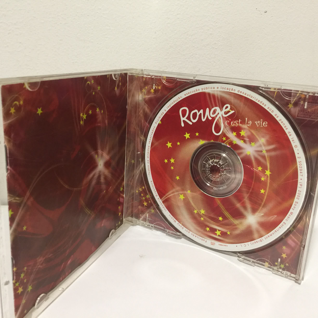 CD: Rouge - C'est la Vie (Com Luva) | Shopee Brasil