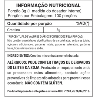 Creatina Abduzido 100g - Nitromax 100% Pura - Com Laudo | Shopee Brasil