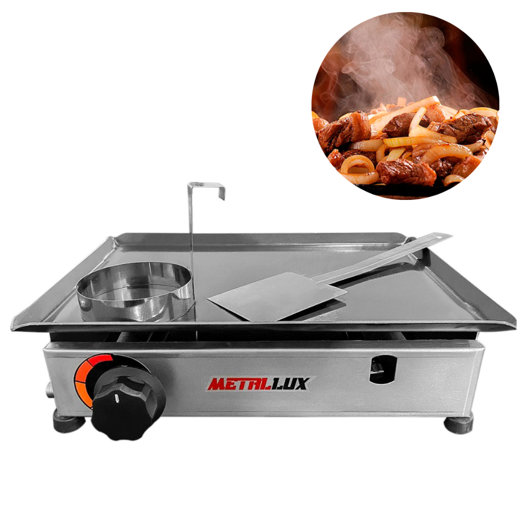 Chapa Chapeira a Gás Direto da Fabrica + kit | Shopee Brasil