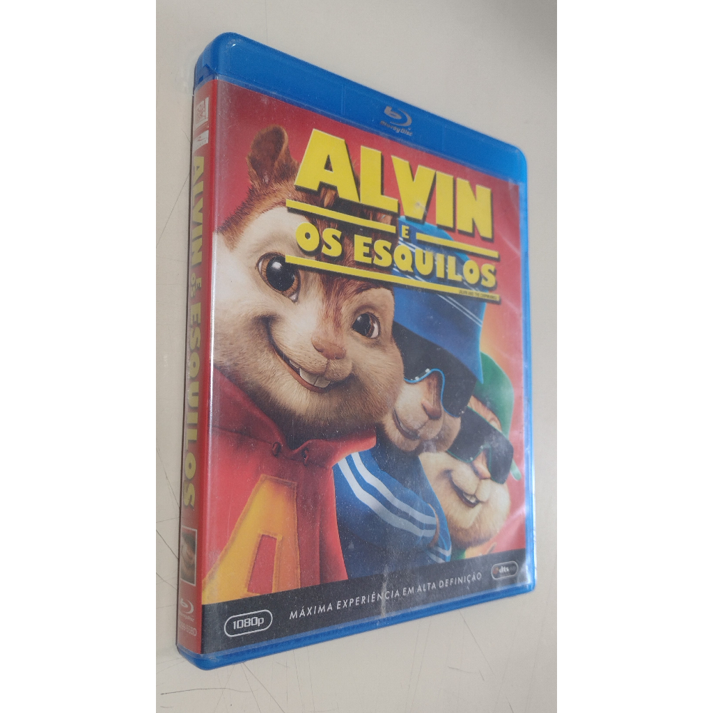 Blu Ray Alvin E Os Esquilos (original, impecável) | Shopee Brasil
