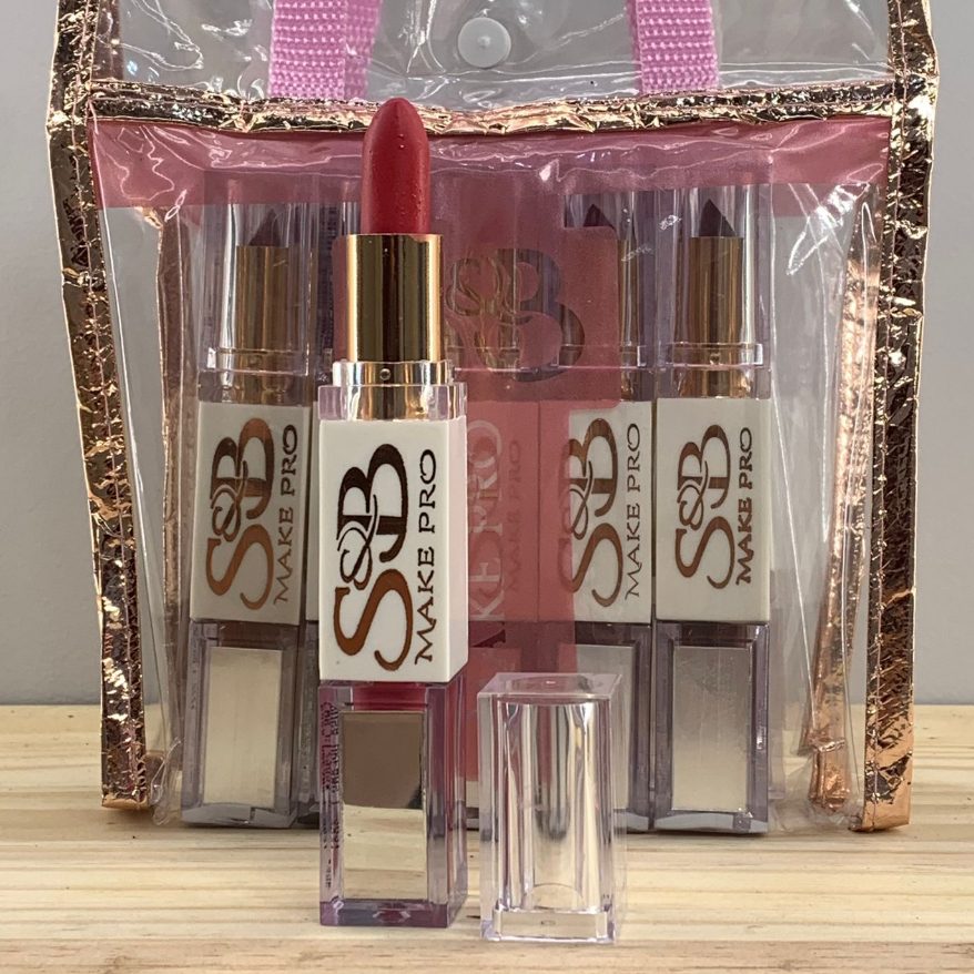 Kit 10 Batom Gloss - Batom Feminino Matte - Batom 24 horas - Batom ...