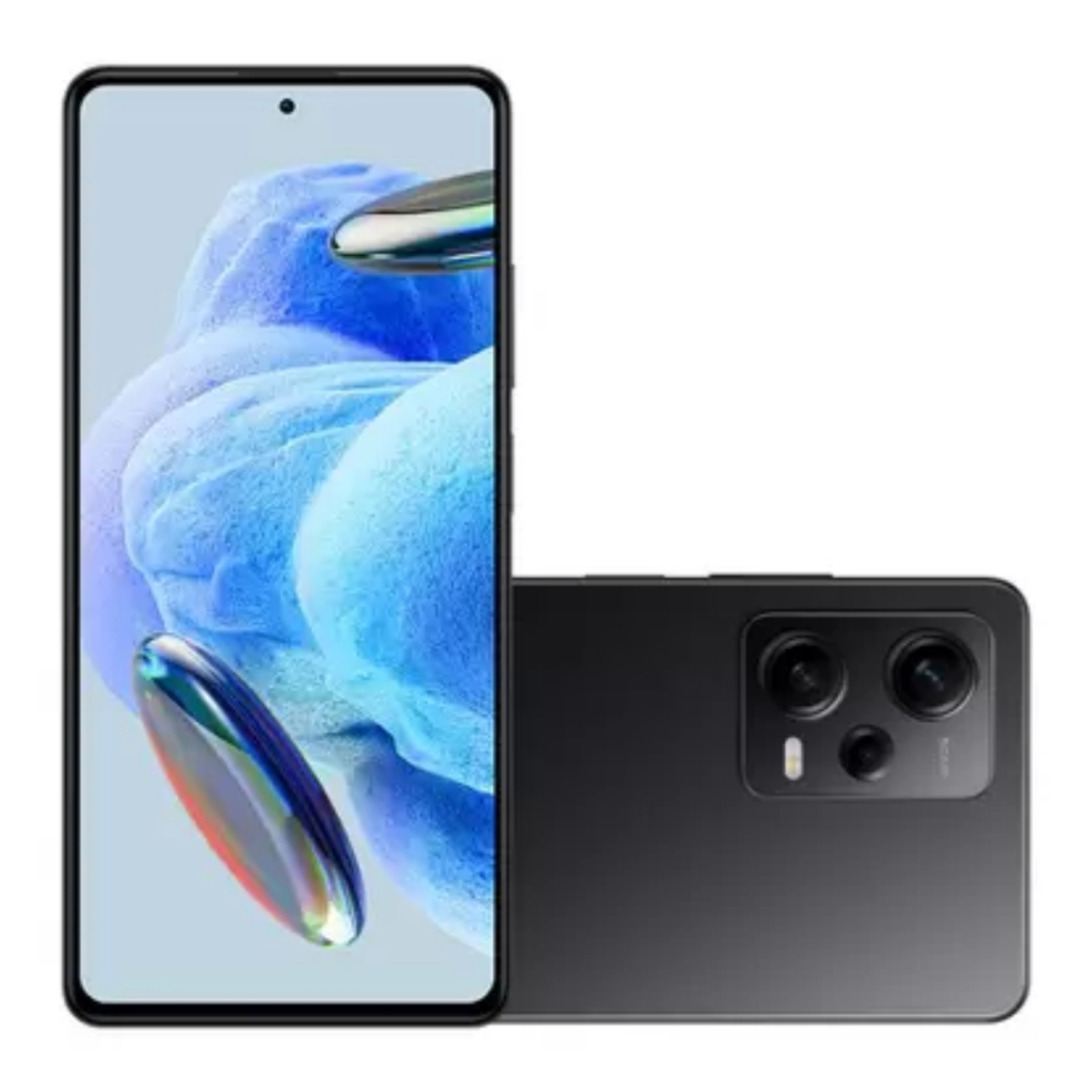 Smartphone Xiaomi Redmi Note 12 Pro Preto 5G 6GB RAM/128GB NFC Wi-Fi 6 Dual SIM 5000 mAh Câmera ...
