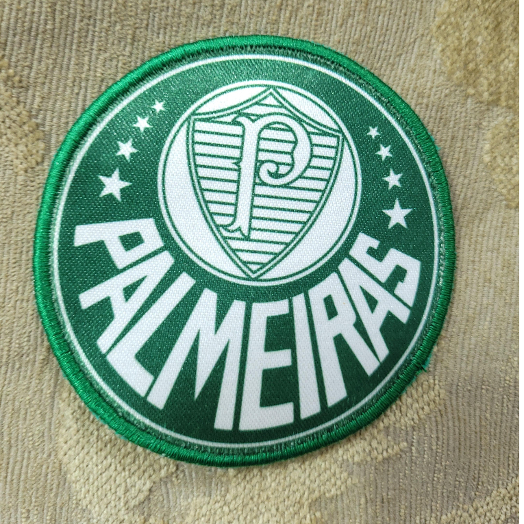 Patch escudo do Palmeiras bordado termocolante ou velcro | Shopee Brasil