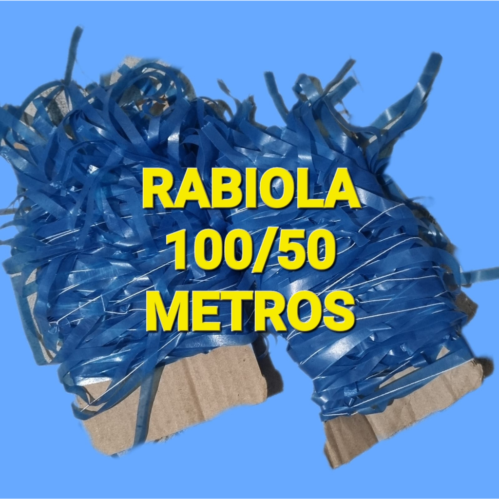 Rabiola 100/50 metros Pipas Raia Peixinho Peixão - Escorrega o Preço