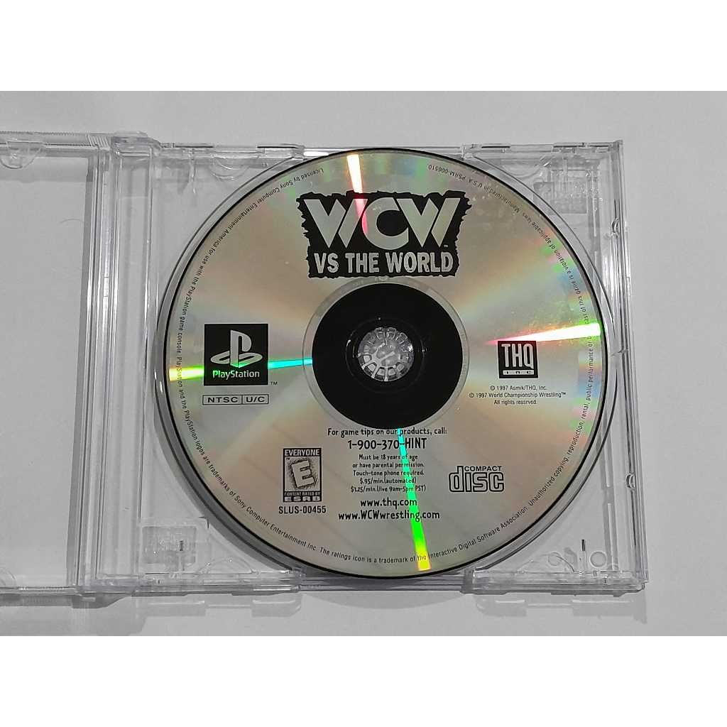 WCW Vs the World p/ Playstation 1 PS1 Original | Shopee Brasil