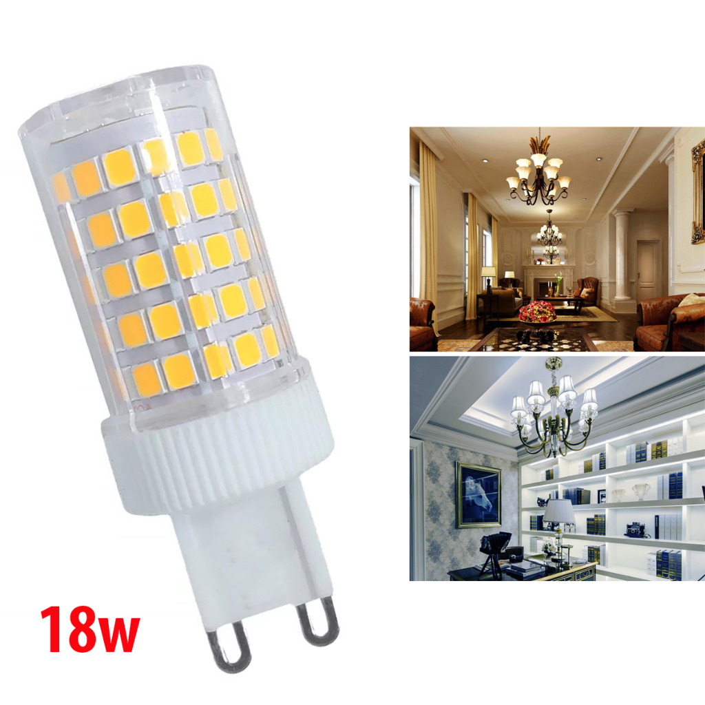 Lâmpada Led Halopim G9 18w Bivolt Para Lustres Arandelas | Shopee Brasil