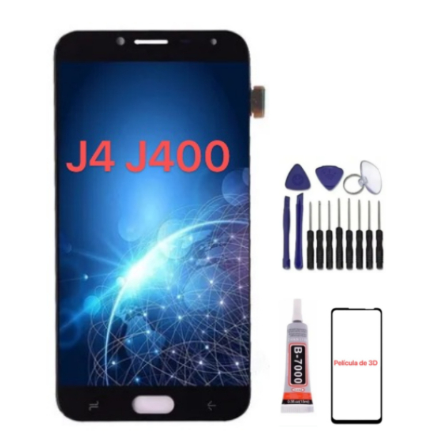 Tela Display Touch Frontal Lcd J4 j400 Incell/Oled + Pelicula + Cola 15ml + Chaves | Shopee Brasil