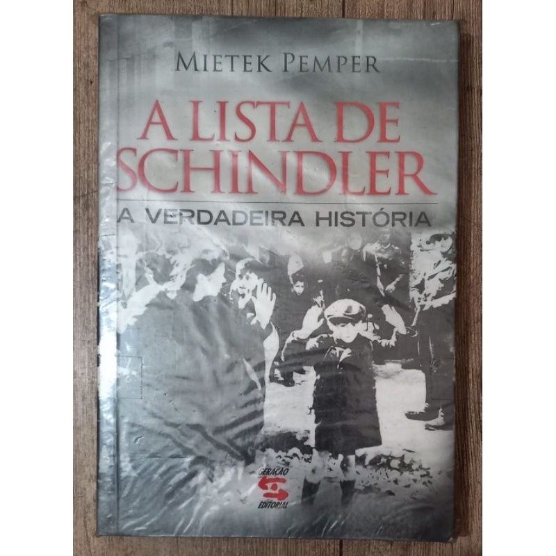 a lista de schindler - m. pemper | Shopee Brasil