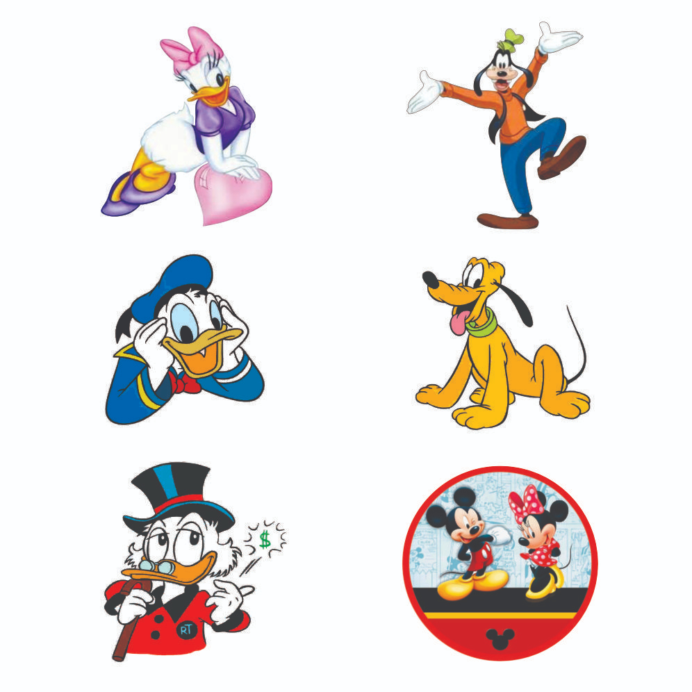 Emblemas da Disney - 5 Pares | Shopee Brasil