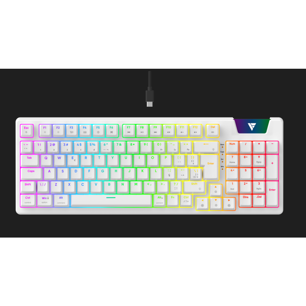 Teclado Force One Atlas Pro | Shopee Brasil
