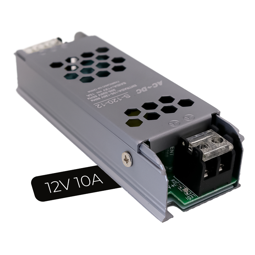 Fonte Chaveada 10a 12v 120w Para Fita Led Som Automotivo Capa Preta | Shopee Brasil