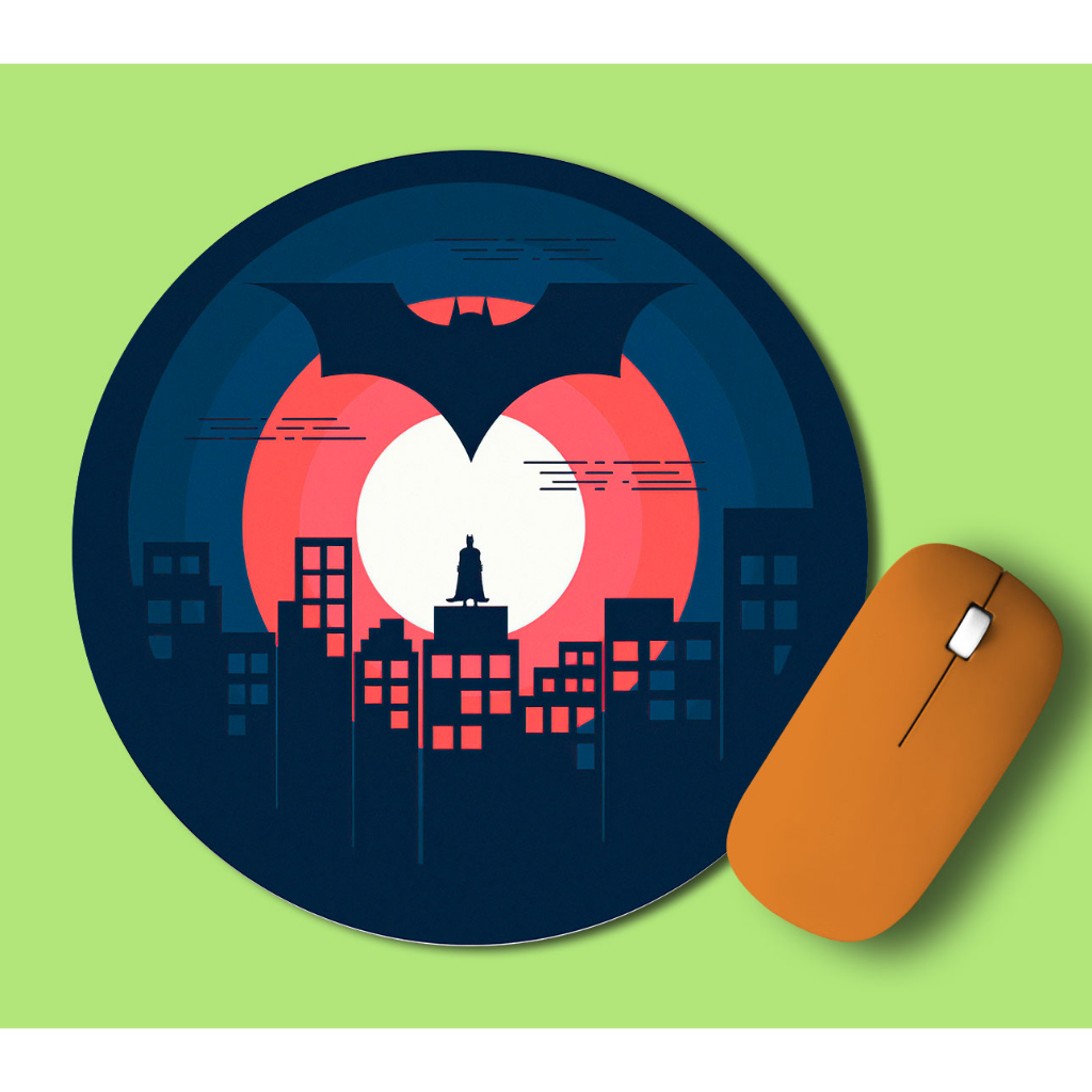 Mouse Pad Redondo Batman | Shopee Brasil
