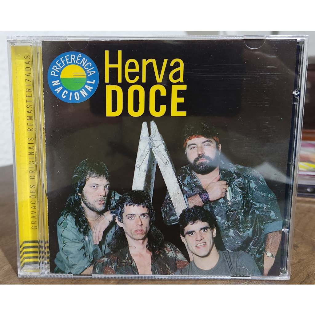 CD - HERVA DOCE - PREFERENCIA NACIONAL - REMASTERIZADO | Shopee Brasil