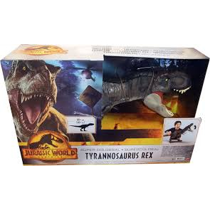 Jurassic World Dominion T-rex Super Colossal 101 Cm Mattel LEON ...