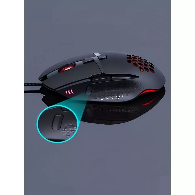 Mouse Gamer War Shark RG-90 7200 DPi | Shopee Brasil