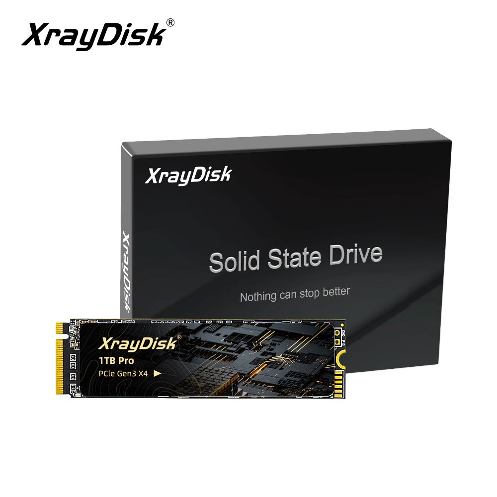XrayDisk M.2 SSD PCIe NVME 1TB PRO Gen 3 * 4 Solid State Drive 2280 Disco Rígido Interno HDD ...