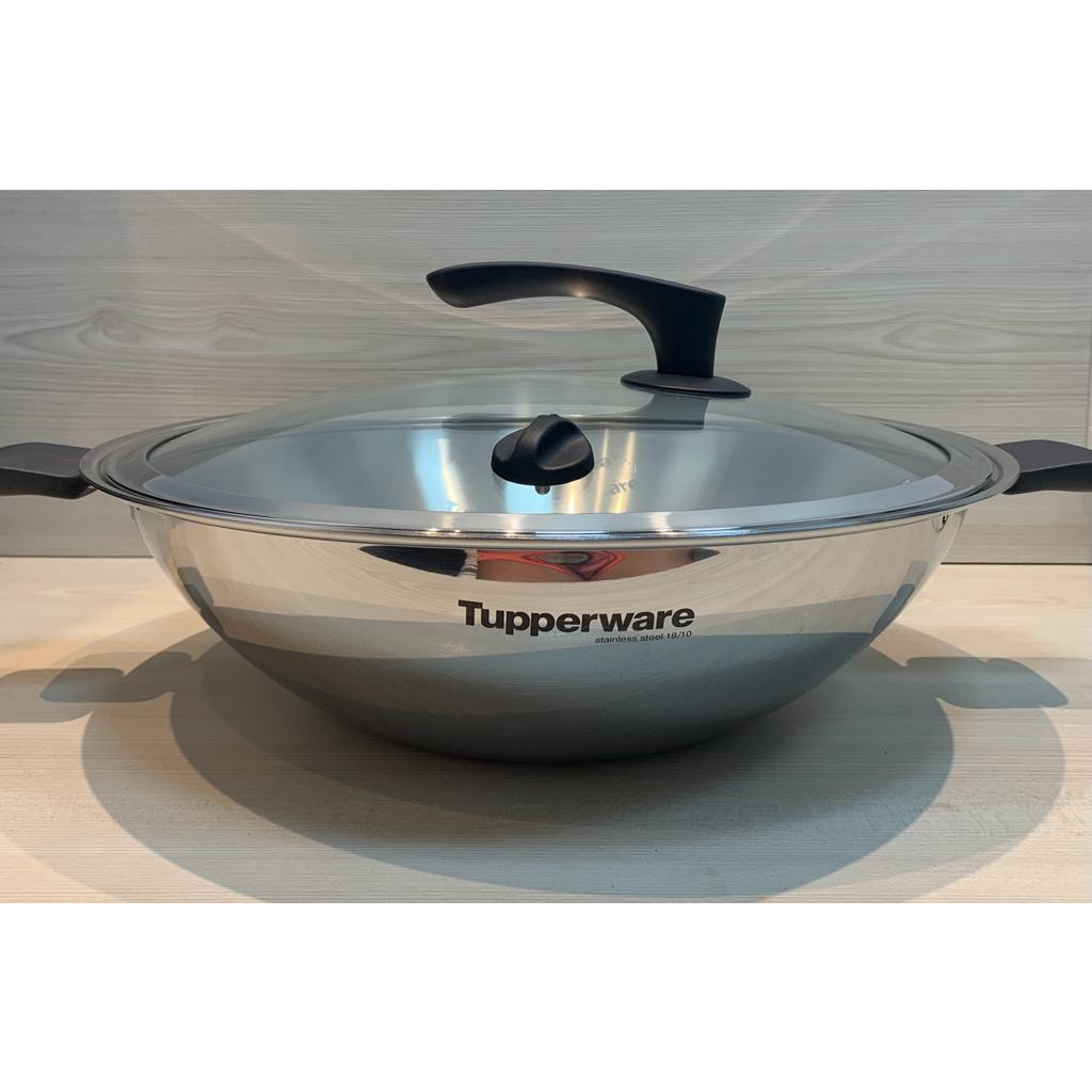 TUPPERWARE PANELA WOK INSPIRE - CHEF SERIES - 8,9LITROS - 48 CM ...