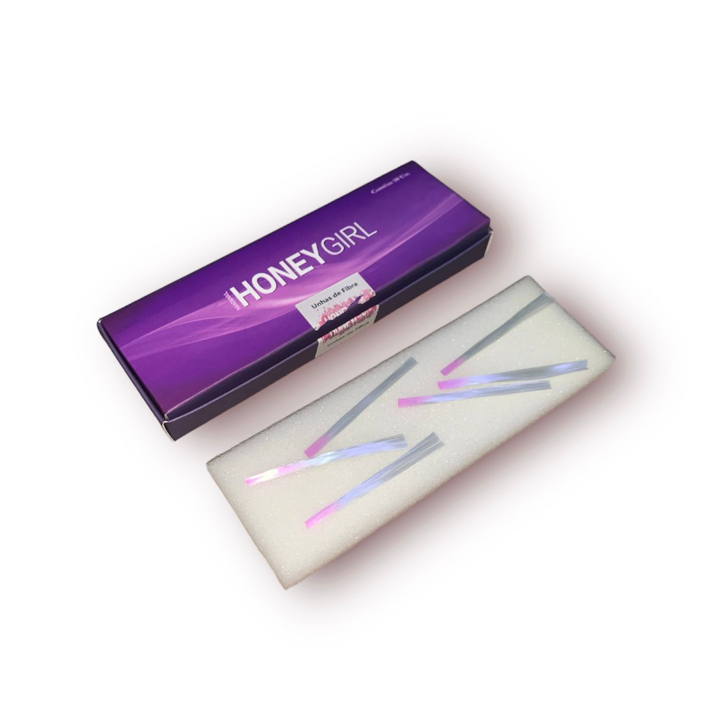 Kit Com Unhas Em Fibra De Vidro Tubos H G 50 Unidades Por Caixa | Shopee Brasil