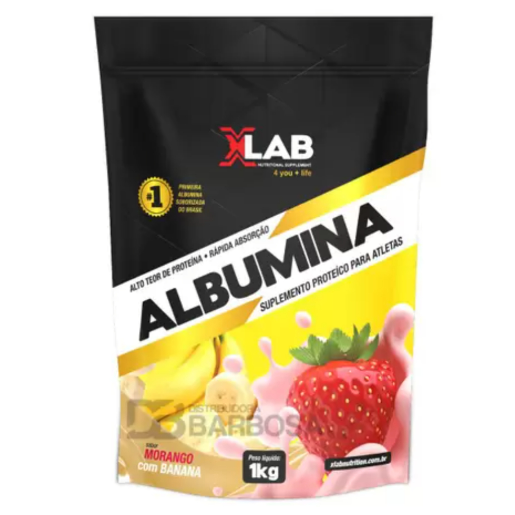 Albumina Proteína Pura Sabores Premium 1kg Xlab | Shopee Brasil