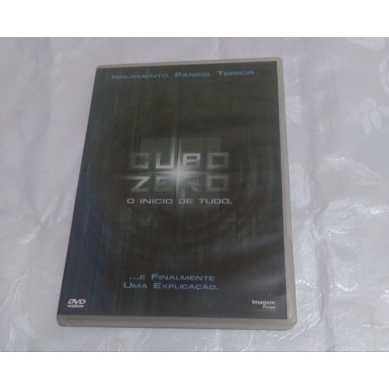 DVD ORIGINAL CUBO ZERO (DUBLADO) | Shopee Brasil