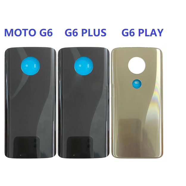 Tampa Traseira modelos variados: Moto G6/ G6 PLUS/ G6 PLAY Azul Escuro E Dourado | Produto novo ...