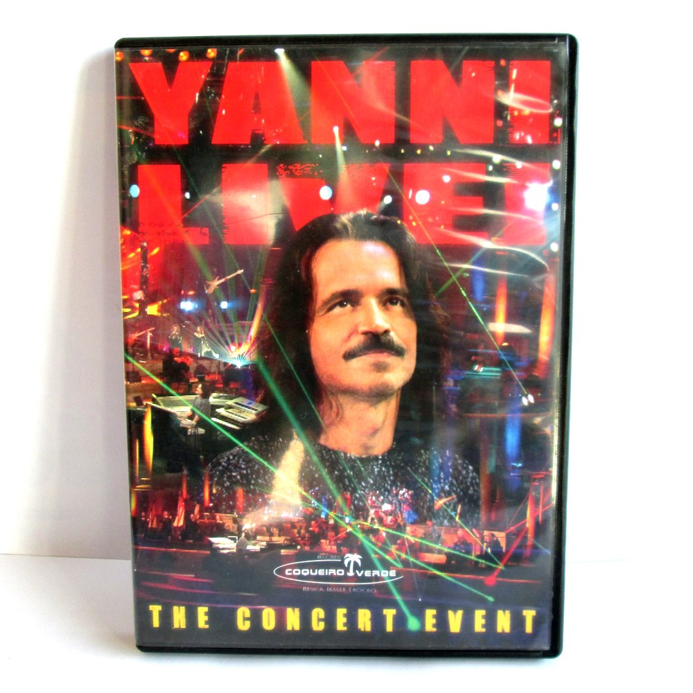 DVD Yanni Live - The Concert Event | Shopee Brasil