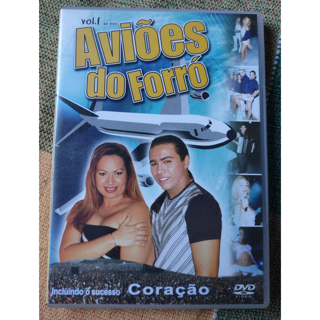 Dvd Aviões Do Forró Vol 1 Ao Vivo | Shopee Brasil