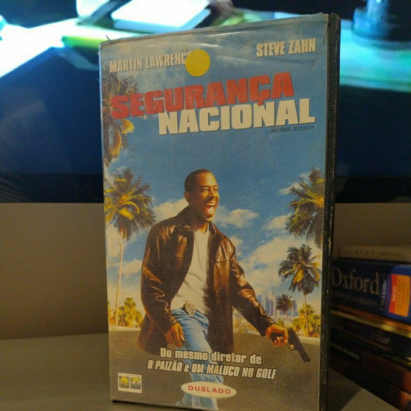 fita de vídeo vhs filme " Segurança Nacional " National Security ...
